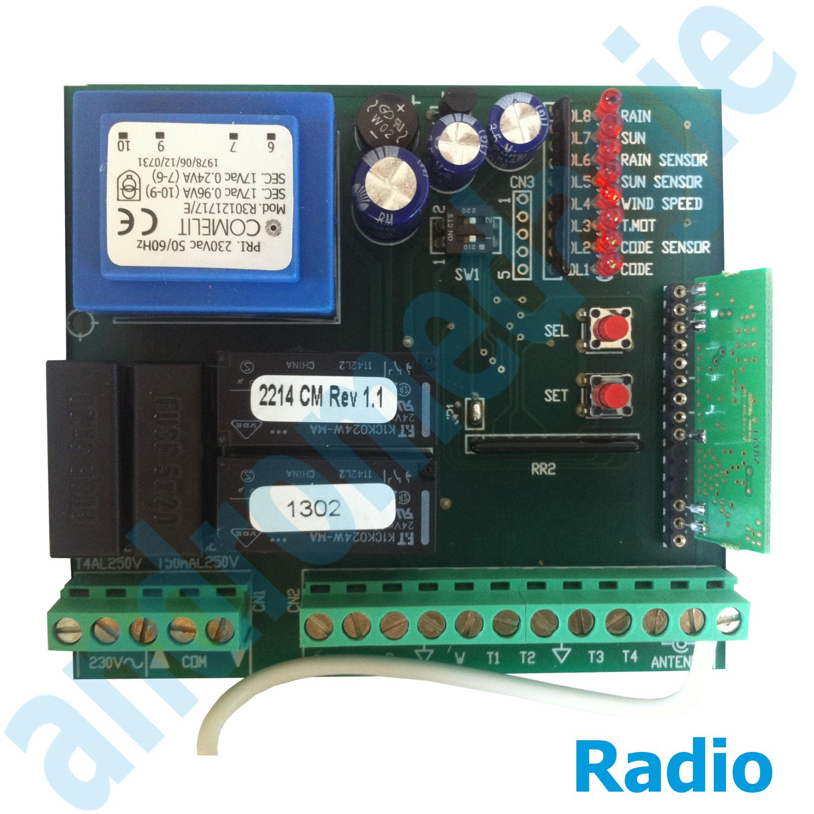 CONTROL UNIT 230V INTEGRATED RADIO EN