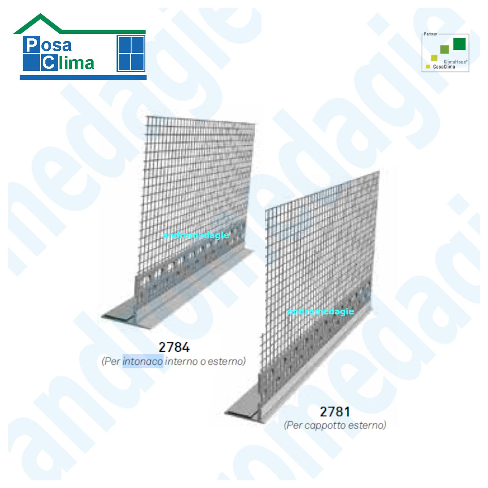 L-FÖRMIGES GIPSTÜRPROFIL FÜR DEN AUSSENBEREICH MIT NETZ 2.60...DE